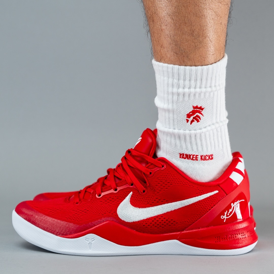 Nike Kobe 8 Protro “University Red” On-Foot | Sneaktorious