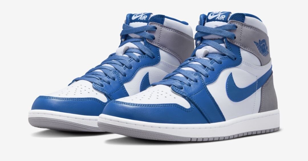 Official Images of the Air Jordan 1 High "True Blue" | Sneaktorious
