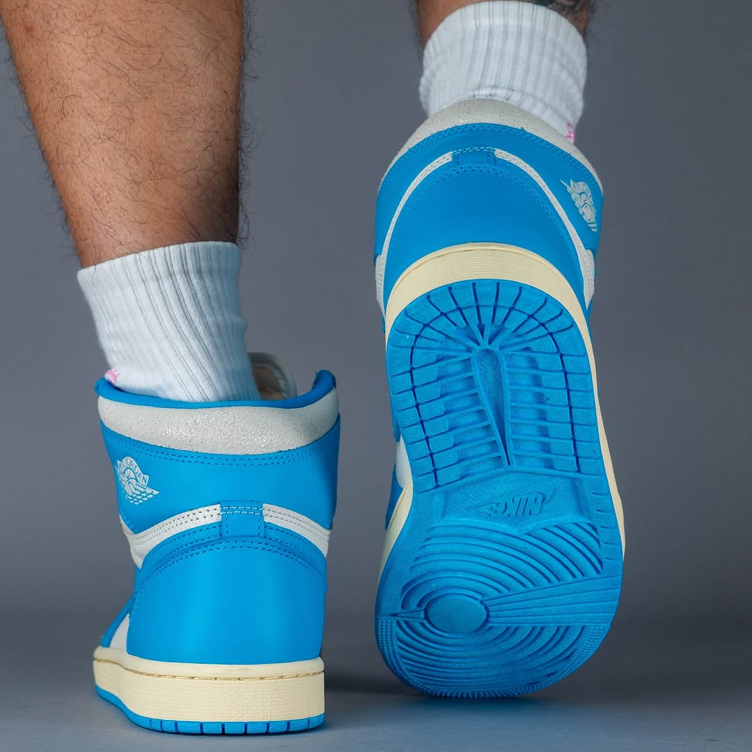 Air Jordan 1 High "UNC Reimagined" On-Foot Look | Sneaktorious