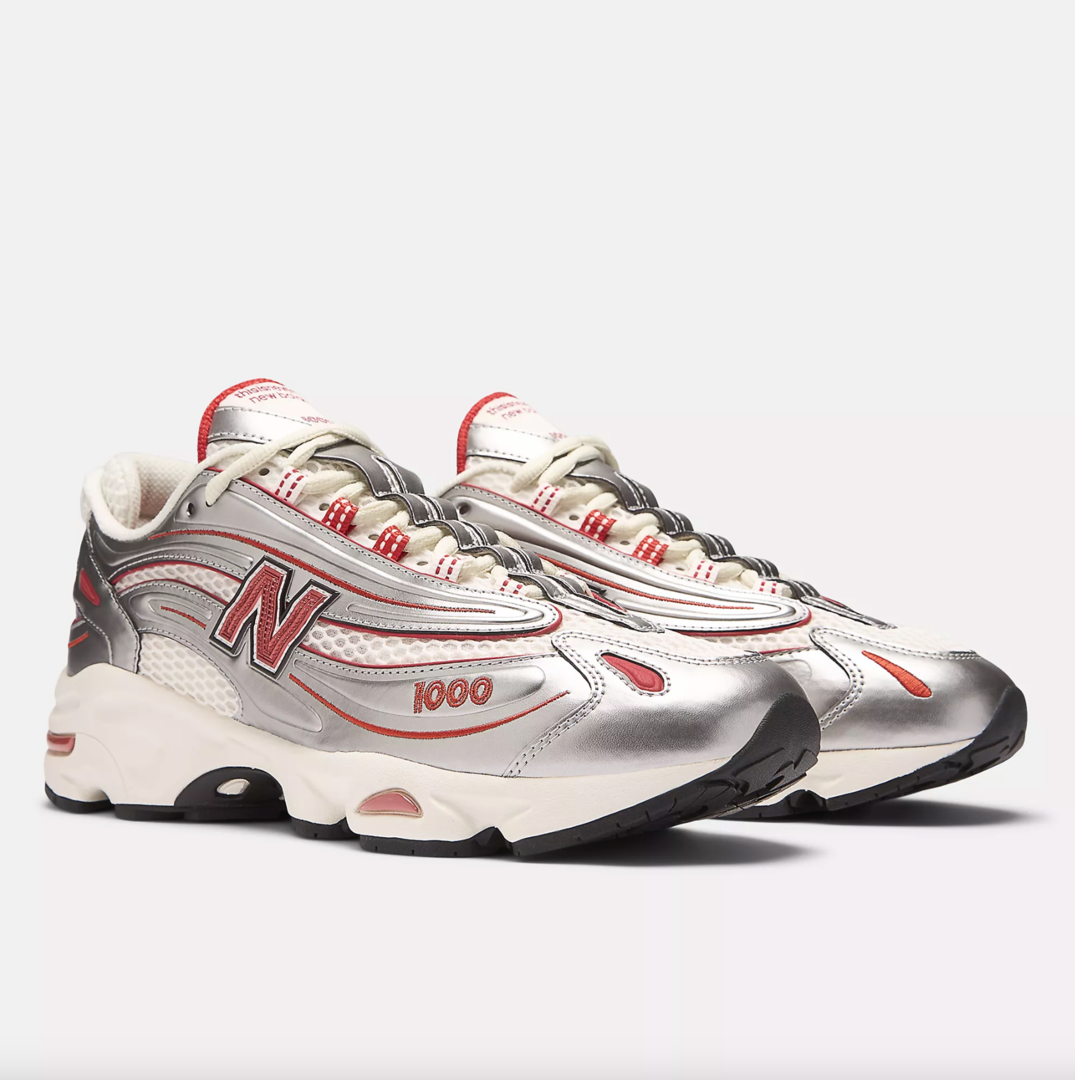 thisisneverthat x New Balance 1000 "Metallic Silver Red" | Raffle List
