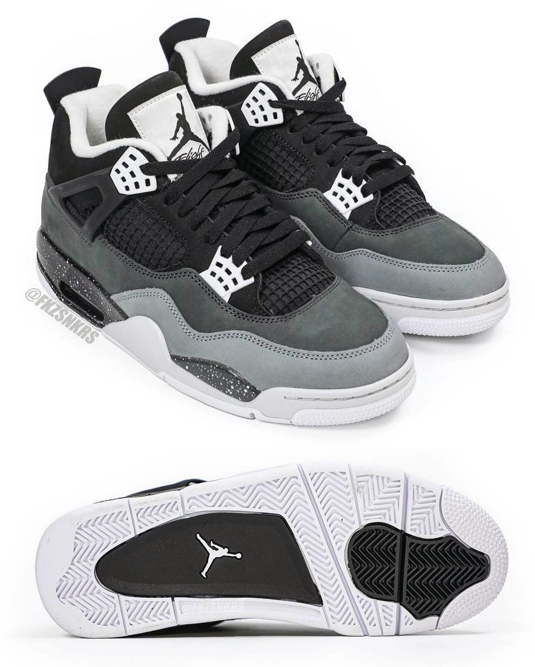 Best Look at The Air Jordan 4 "Fear" | Sneaktorious