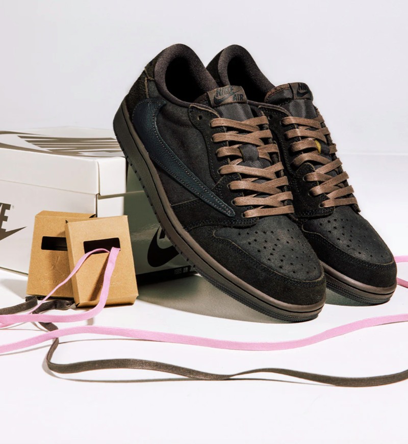 Travis Scott x Air Jordan 1 Low "Velvet Brown" Releases This December ...