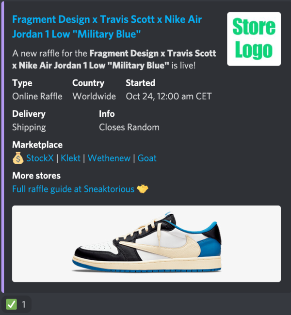Discord Alerts | Sneaktorious