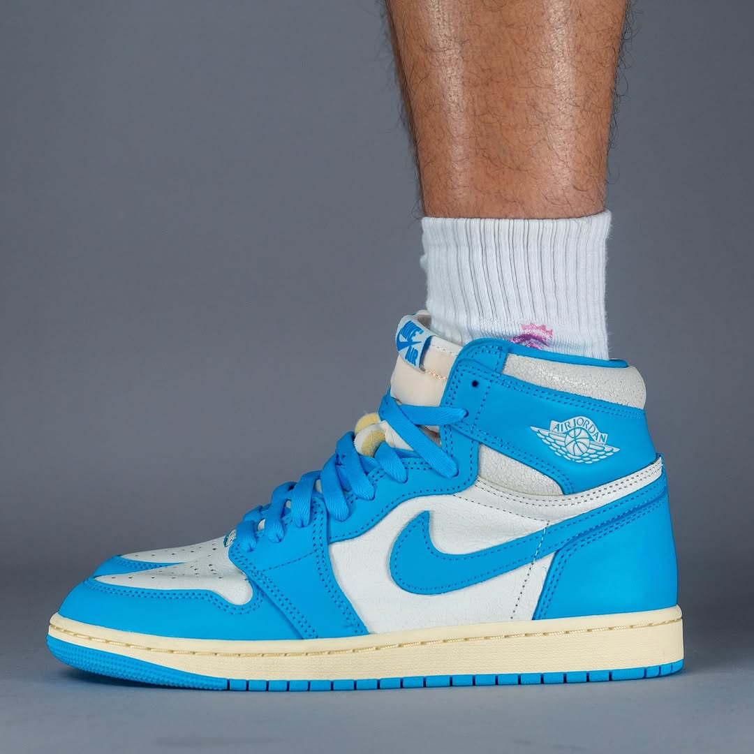 Air Jordan 1 High "UNC Reimagined" On-Foot Look | Sneaktorious