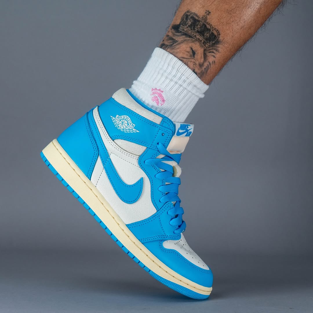 Air Jordan 1 High "UNC Reimagined" On-Foot Look | Sneaktorious