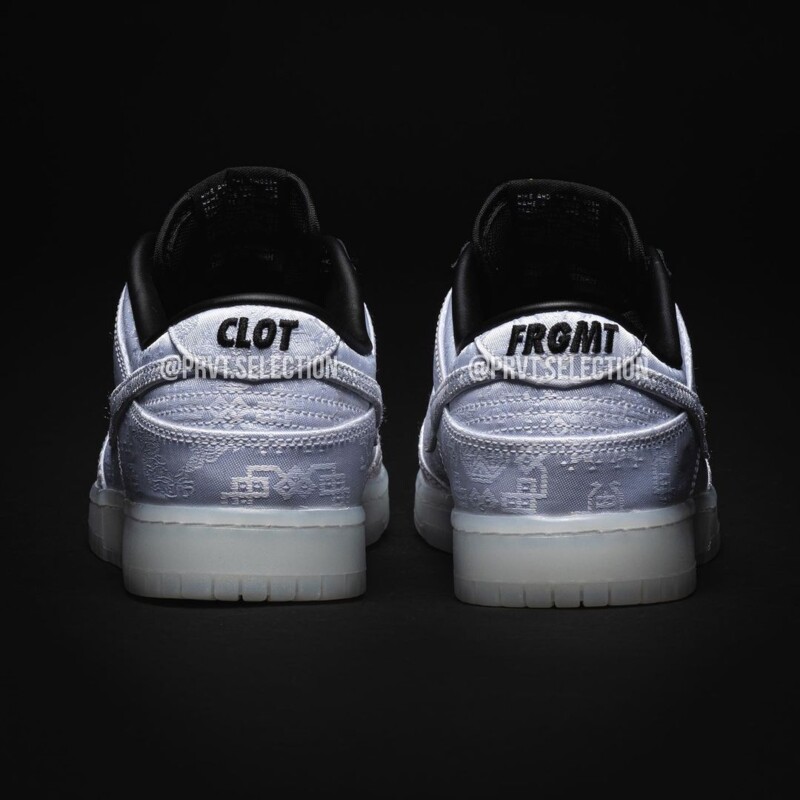 Clot x Fragment x Nike Dunk Low - Official Images | Sneaktorious