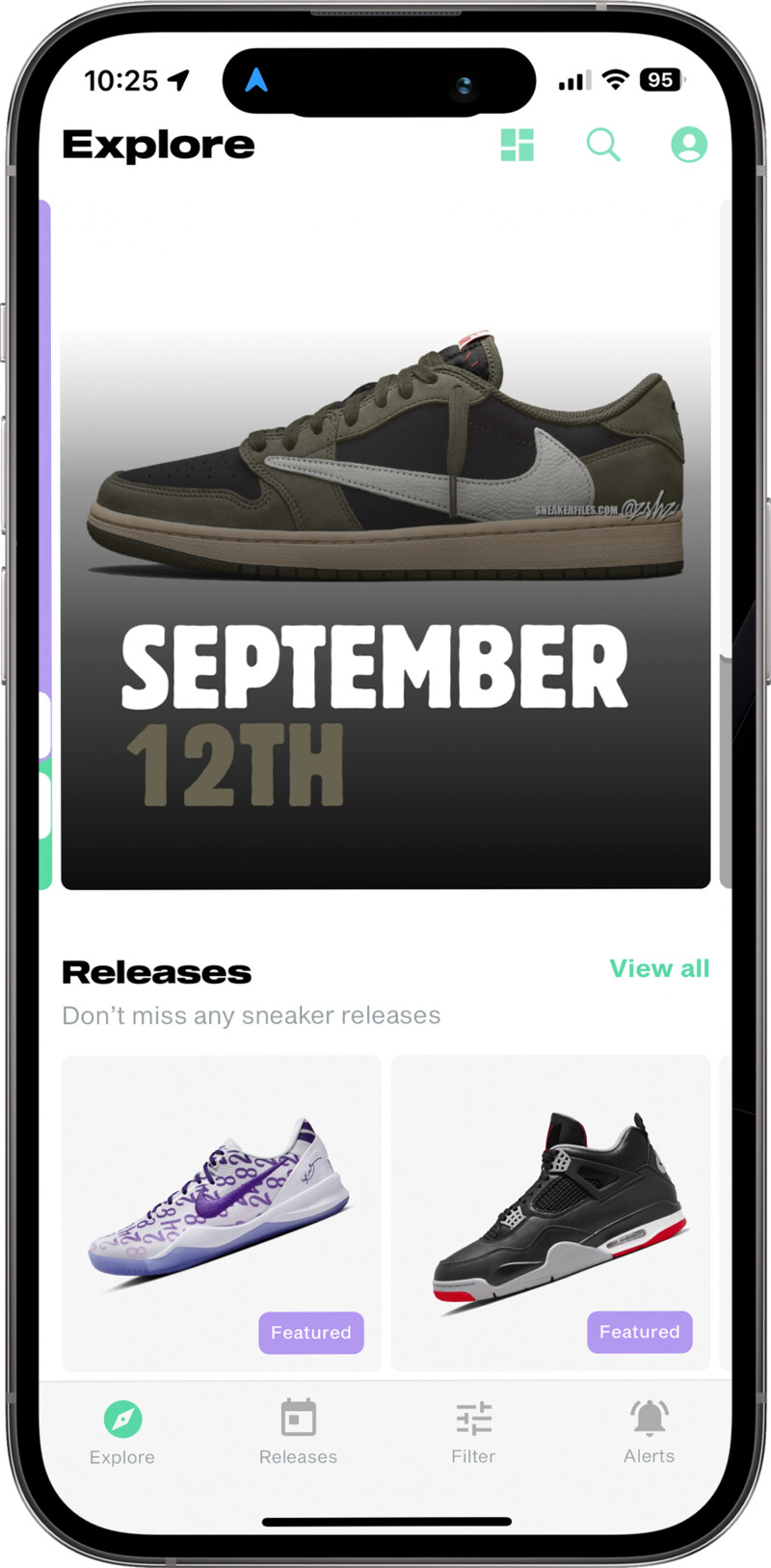 Sneaker Raffle App | Sneaktorious