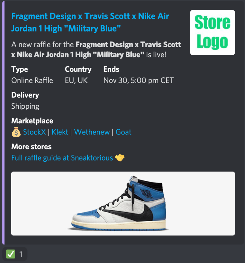 Discord Alerts | Sneaktorious